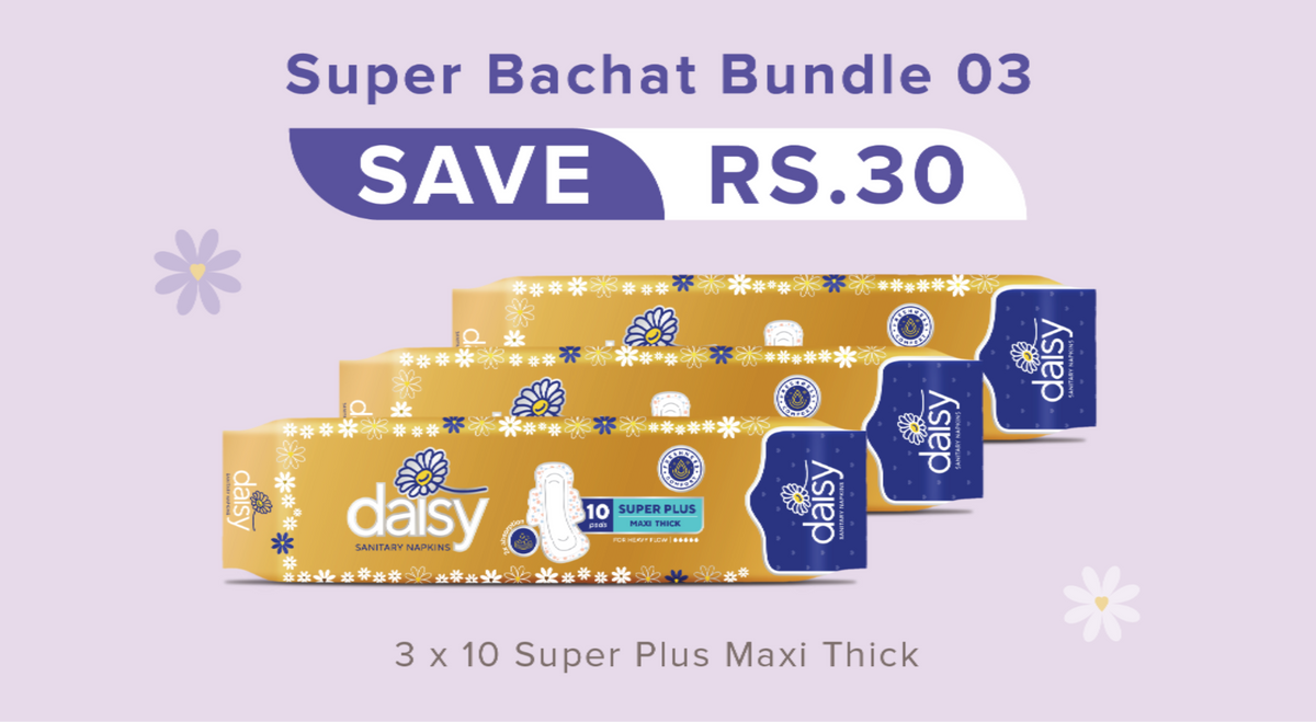 Daisy Super Plus Bundle - Maxi Long – Daisy Pakistan